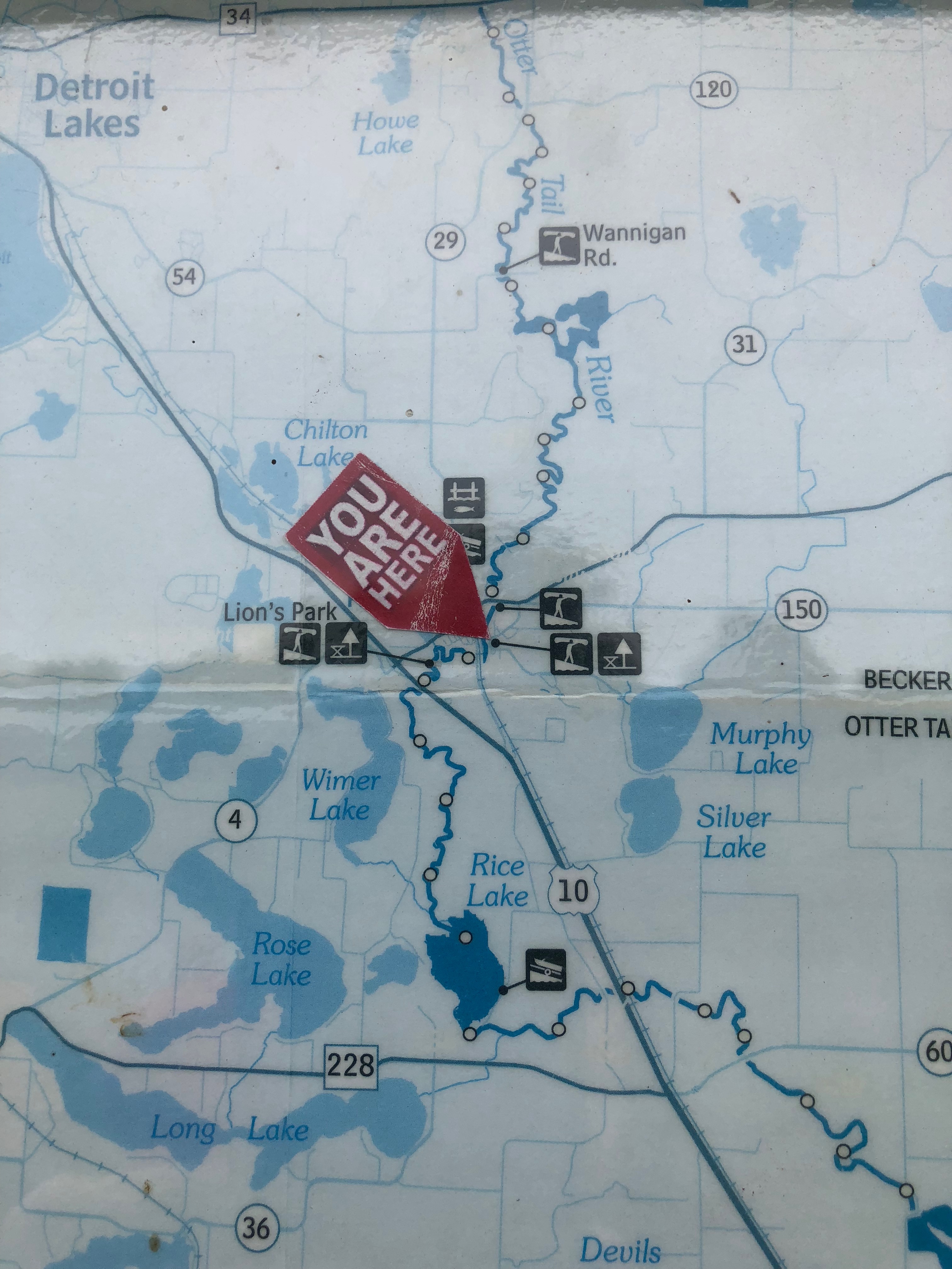 Frazee riverside park map | Visions from Two Continents.